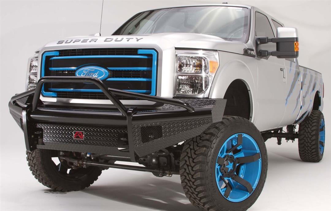 Universal Black Steel Front Lower Guard Verticle Plate | Fab Fours