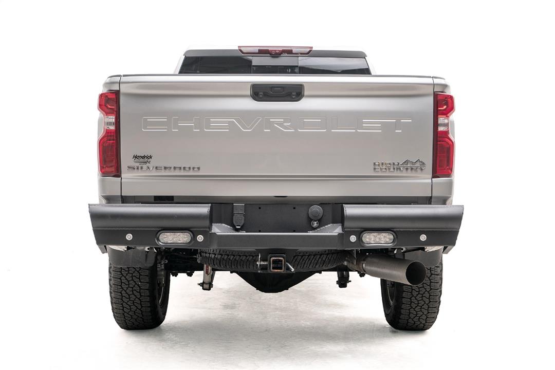 2020-2024 Chevy/GMC 2500-3500 HD Black Steel Elite Rear | Fab Fours
