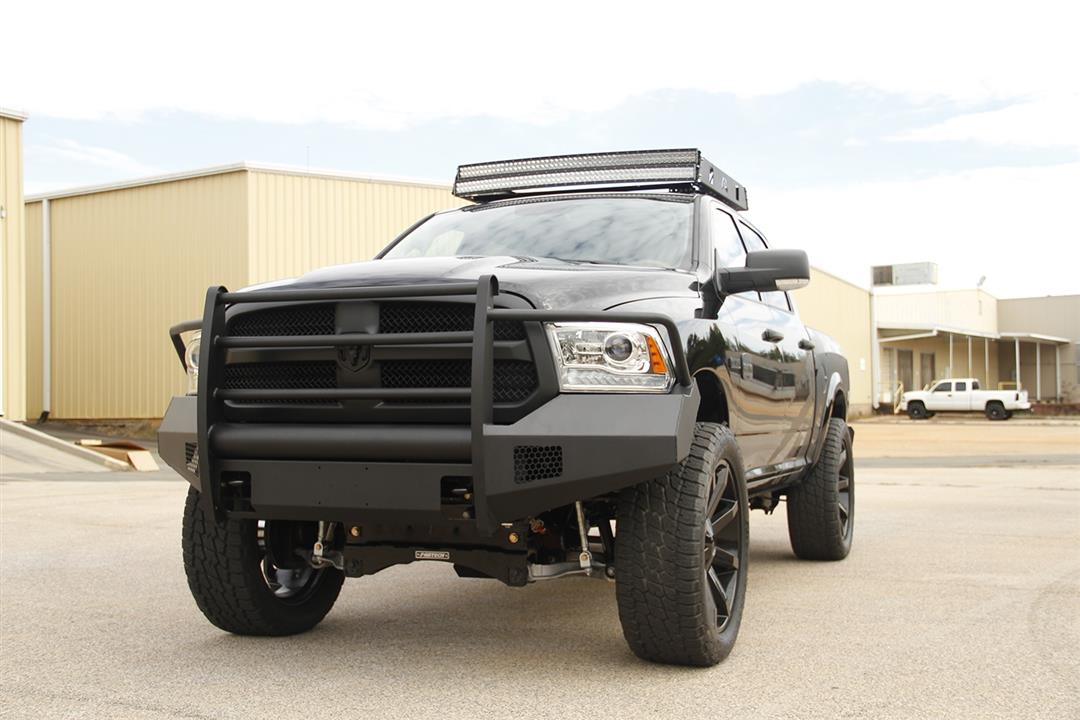 2013-2018 Dodge 1500 BS ELITE Full Grill Guard w/ Tow Hooks | Fab Fours