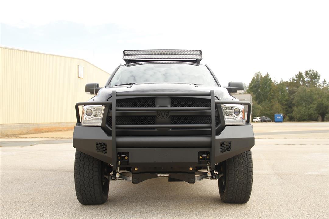 2013-2018 Dodge 1500 BS ELITE Full Grill Guard w/ Tow Hooks | Fab Fours