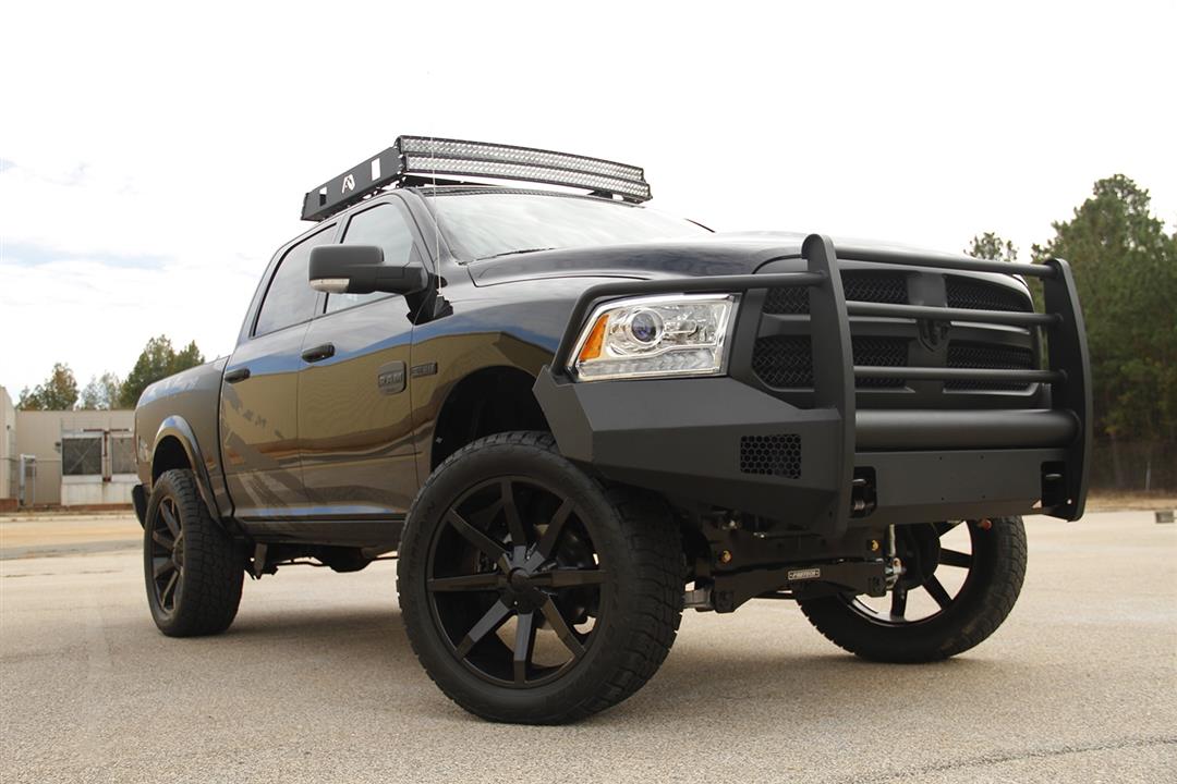 2013-2018 Dodge 1500 BS ELITE Full Grill Guard w/ Tow Hooks | Fab Fours