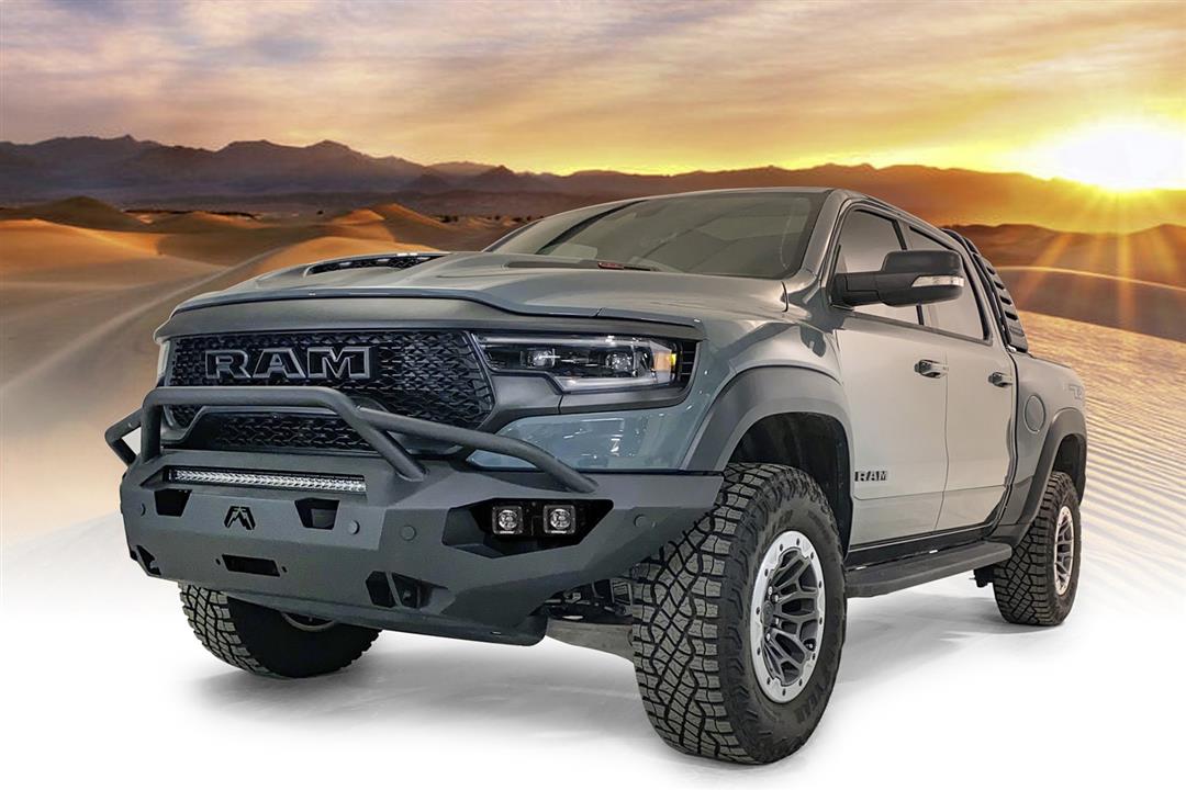 2021-2024 Dodge Ram TRX Matrix Front w/ Pre-Runner guard | Fab Fours