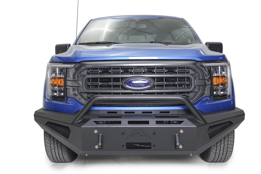 2021-2023 Ford F-150 Red Steel Front Bumper | Fab Fours