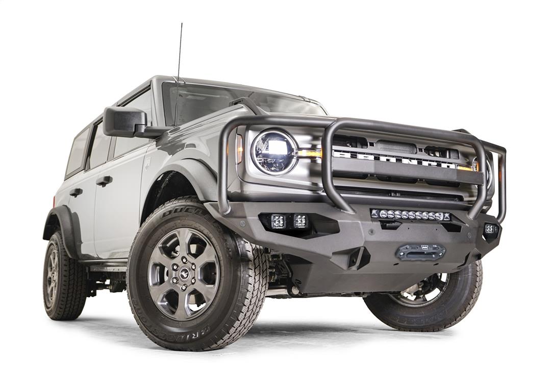 Matrix Front Bumper w/ full Guard 2021-2025 Ford Bronco | Fab Fours