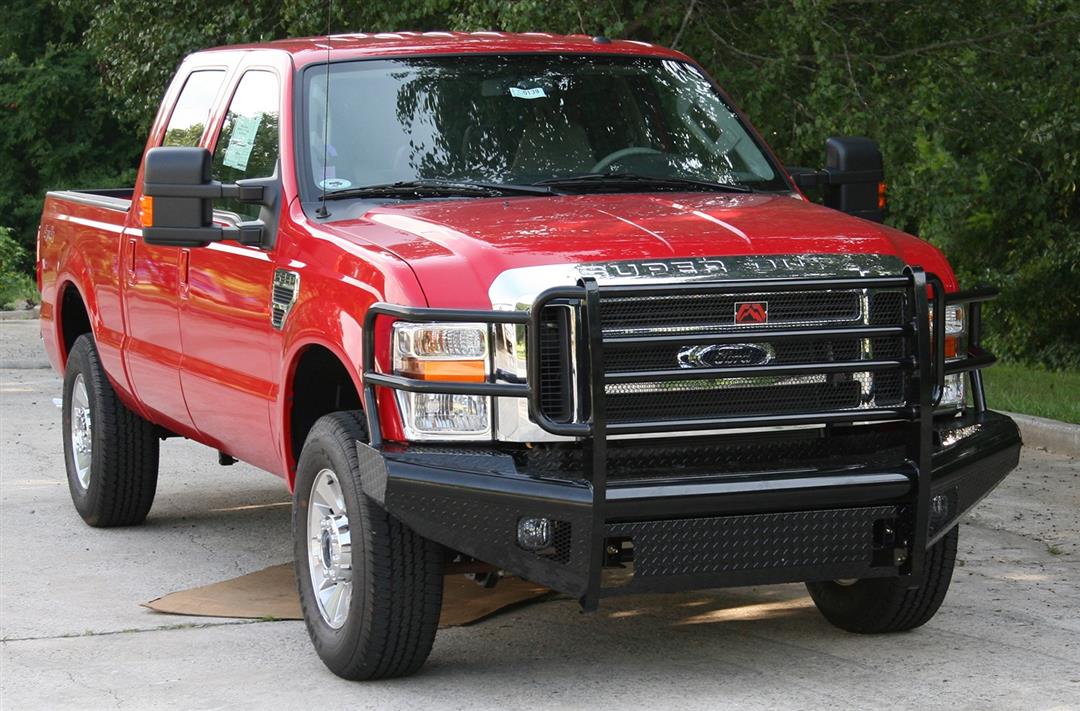 2008-2010 Ford Super Duty Front Ranch Bumper w/ Full Guard (F250 - F350 ...