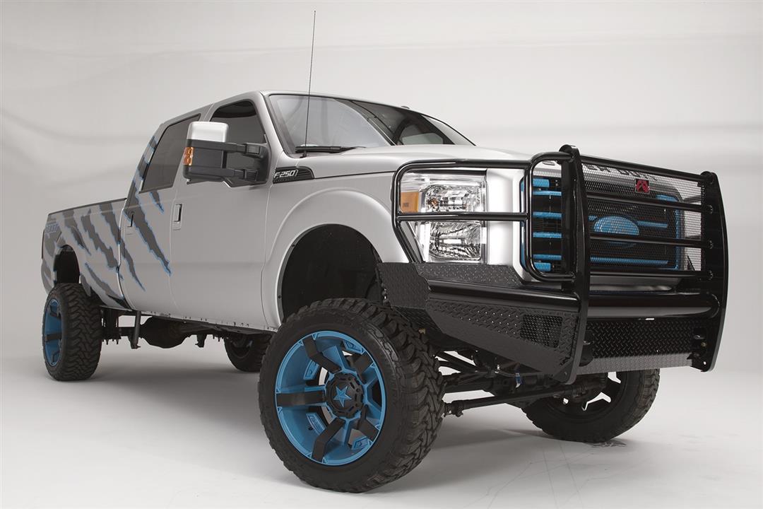 1999-2004 Ford Super Duty Front Ranch Bumper w/ Full Guard (F250 - F550 ...