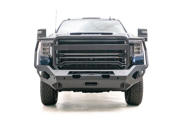 2020-2023 GMC 2500-3500 HD Matrix front bumper w/ Full Grill Guard ...