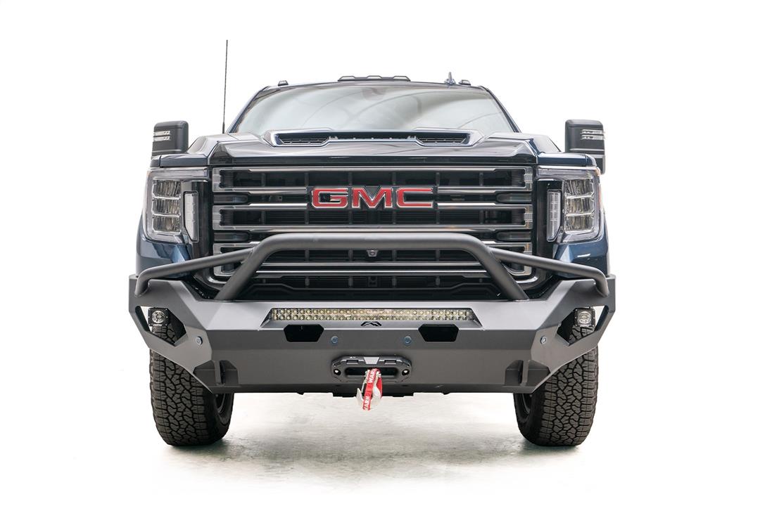 2020-2023 GMC 2500-3500 HD Matrix front bumper w/ Pre-Runner Guard ...