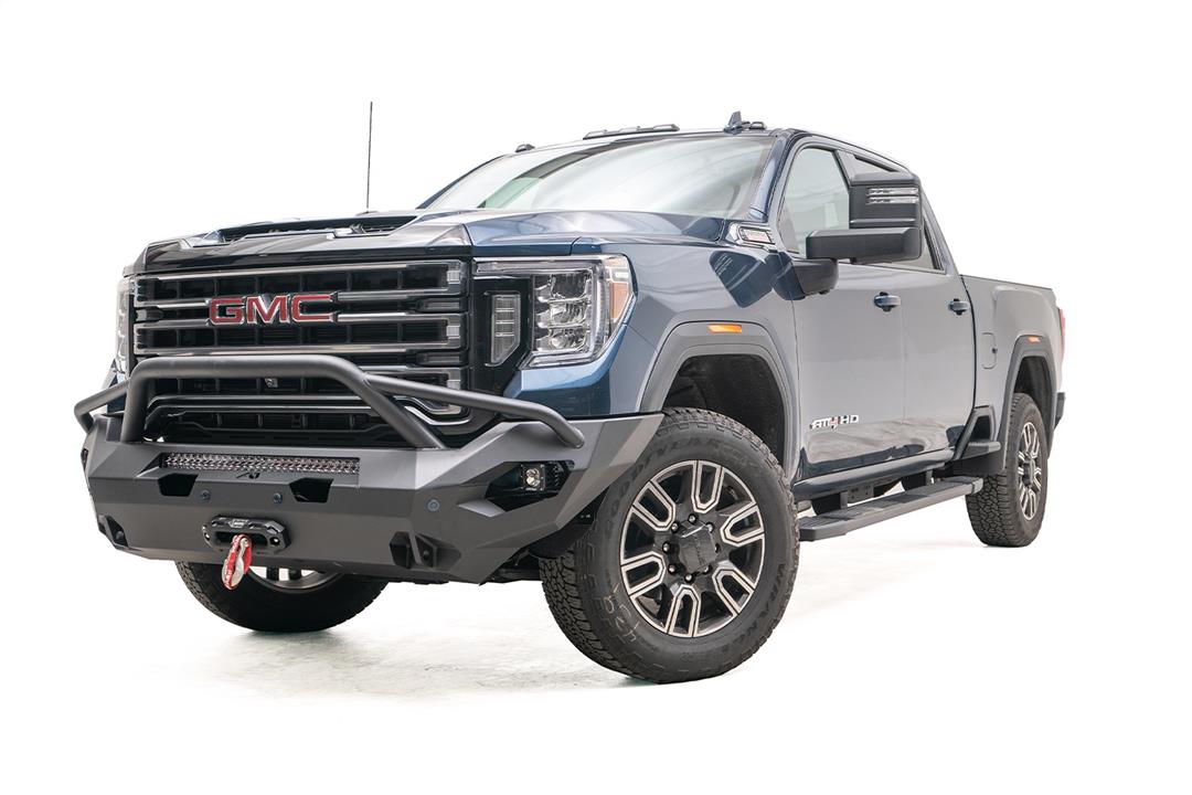 2020-2023 GMC 2500-3500 HD Matrix front bumper w/ Pre-Runner Guard ...
