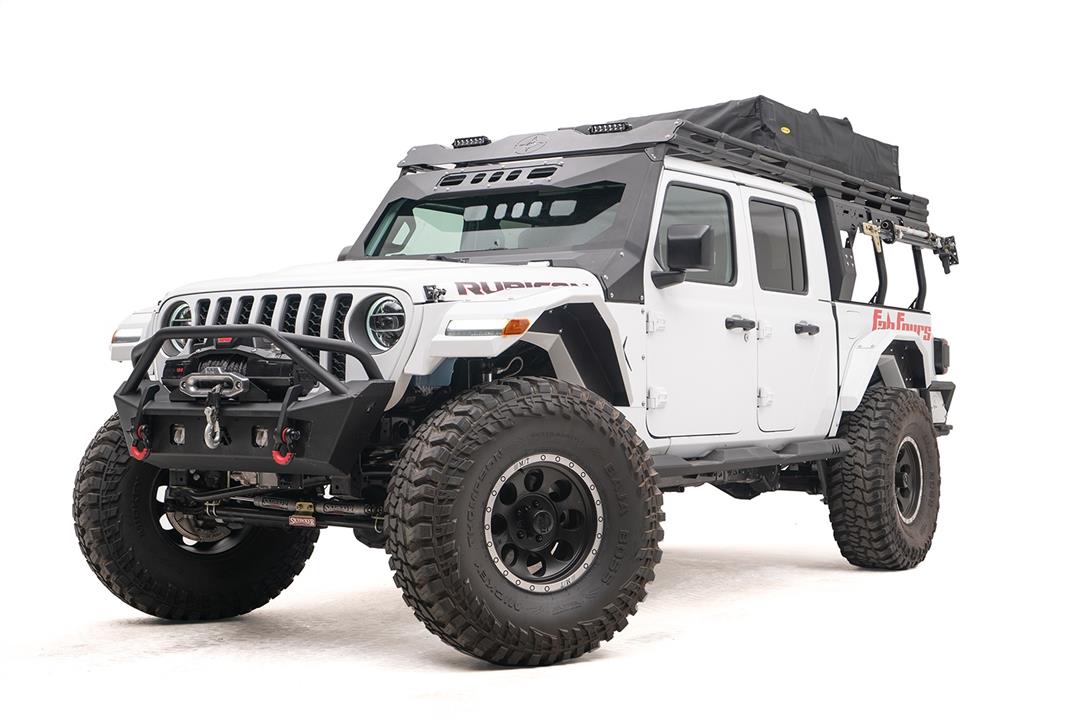 2020-2024 JT Gladiator Overland Rack Extension Accessory | Fab Fours