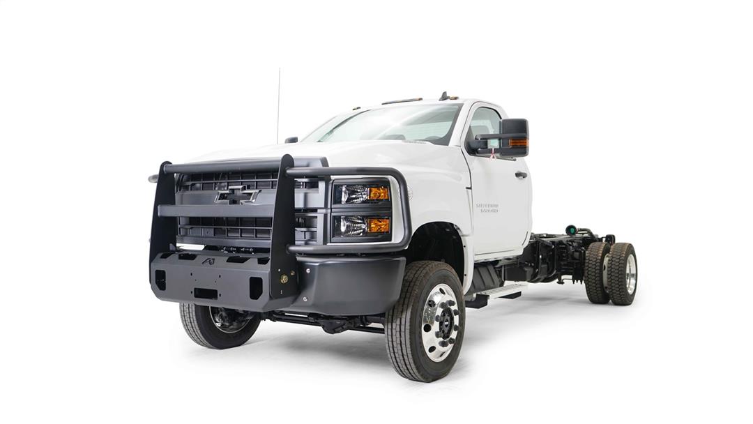 2020-2022 Chevy 4500-6500 Kodiak Winch Mount with Grill Guard | Fab Fours