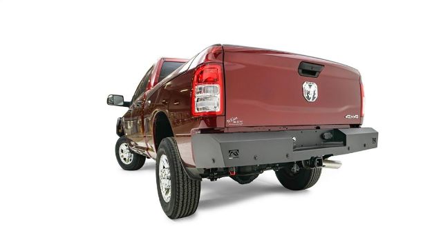 2019-2026 Dodge 2500-3500 HD Red Steel Rear Bumper | Fab Fours