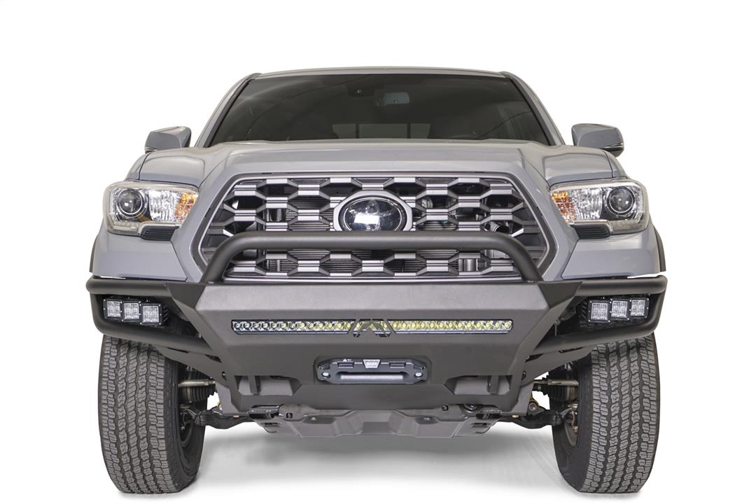 2016-2023 Tacoma Front Winch Bumper with Pre-Runner Guard | Fab Fours