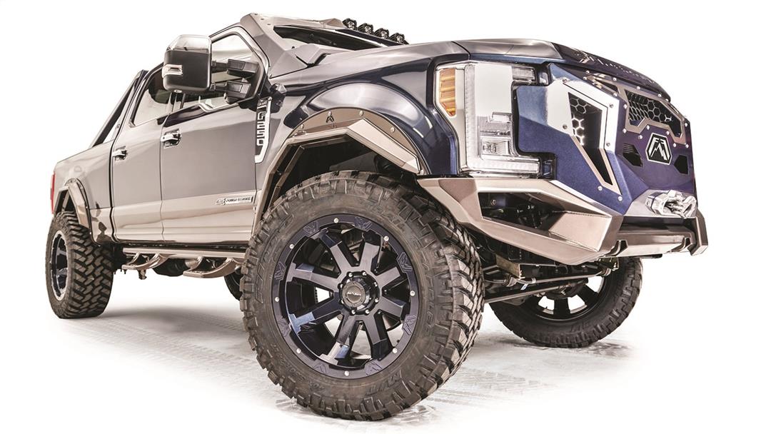 2017-2022 Ford SD Open Fender Flare | Fab Fours