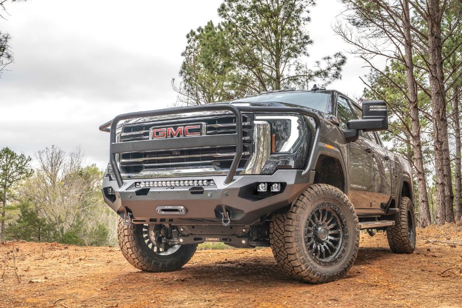 Introducing the GMC HD Matrix Front Bumper: Elevate Your Truck's Style ...