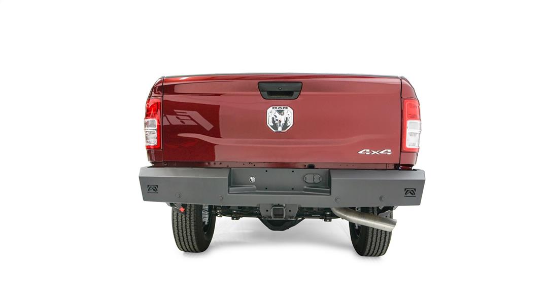 Dodge 2500-3500 Red Steel Rear Bumpers - Fab Fours | Fab Fours