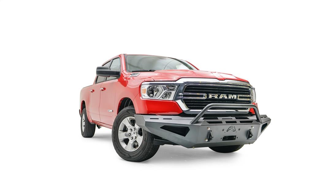 Dodge RAM 1500 Red Steel Front Bumpers - Fab Fours | Fab Fours