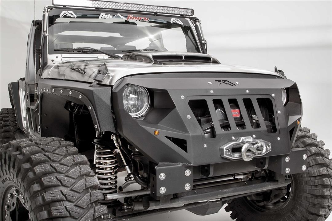 Jeep JK Grumper Bumpers - Fab Fours | Fab Fours
