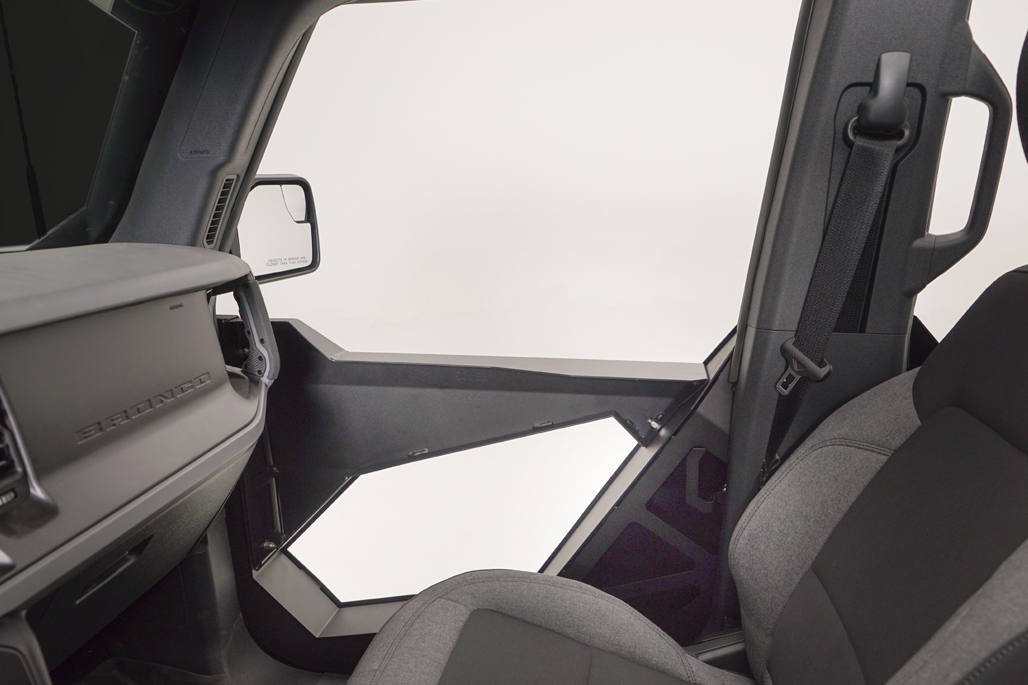 2021-2024 Ford Bronco Trail Door Inserts | Fab Fours