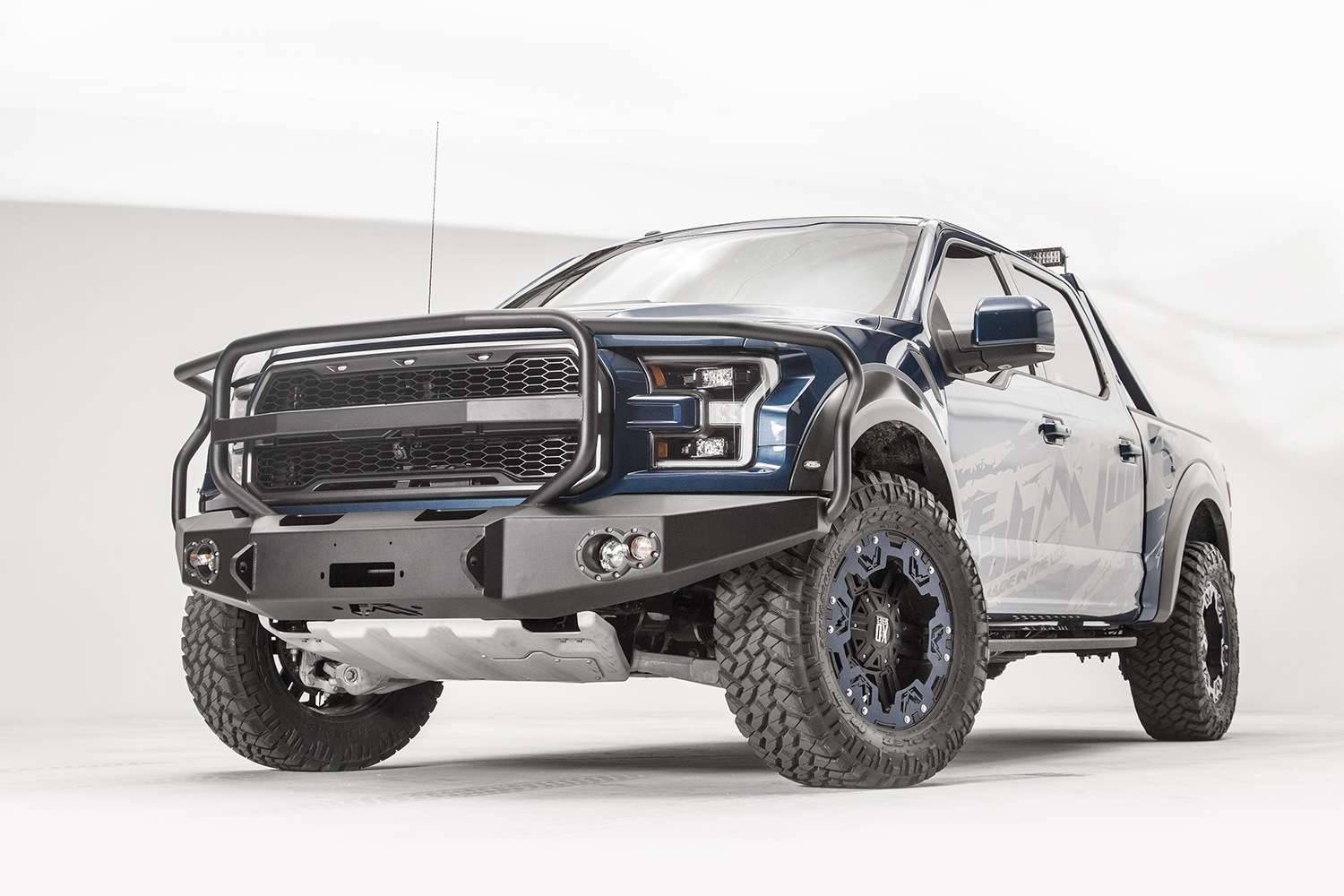 2017-2020 Ford Raptor Front Bumper w/ Full Grill Guard | Fab Fours