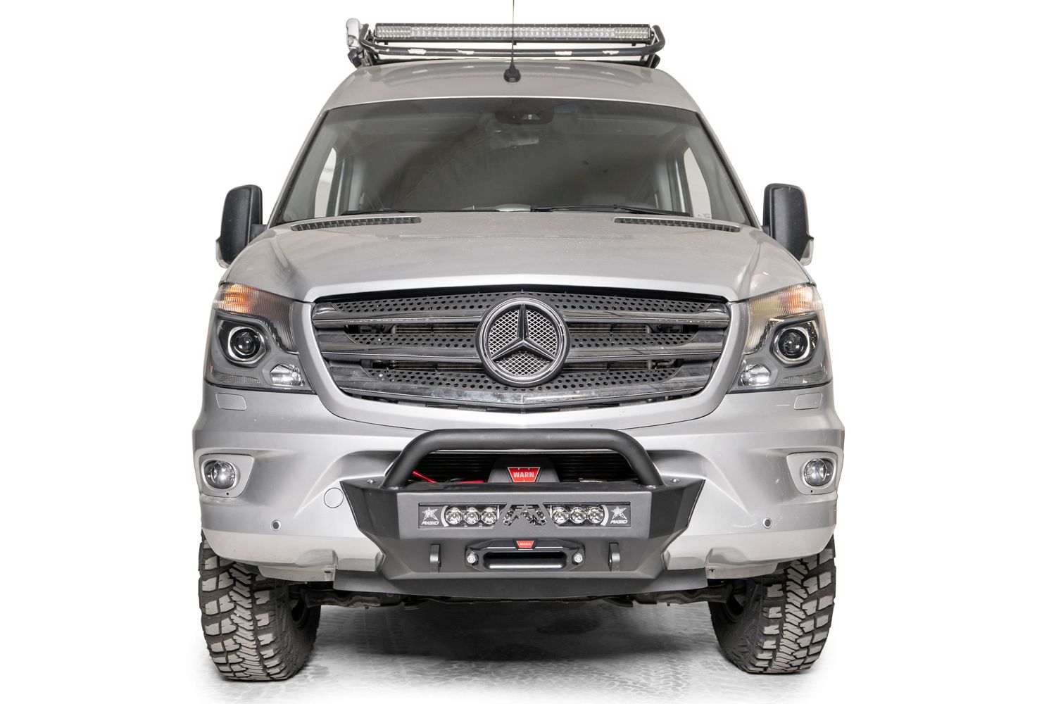 2017-2018 Mercedes Sprinter SH Winch Mount w/ pre-runner guard | Fab Fours