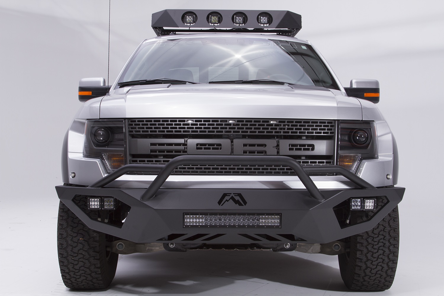 2010-2014 Ford Raptor Vengeance Front Bumper w/ Pre-Runner Guard | Fab ...