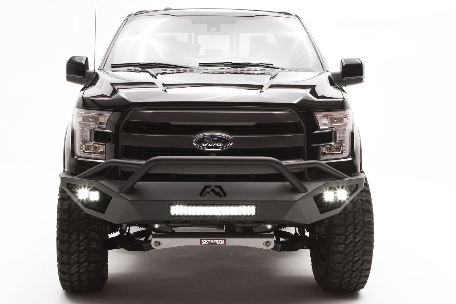 2015-2017 F150 Vengeance Front Bumper w/ Pre-Runner Guard | Fab Fours