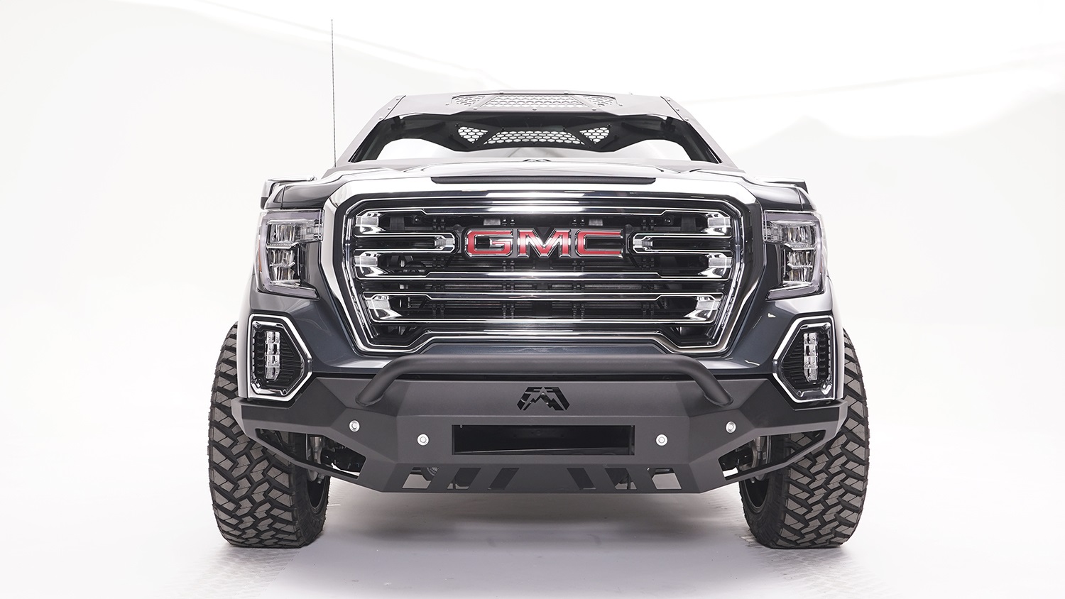 2019-2021 1500 Vengeance Front Sensor Bumper w/ Pre-Runner Guard | Fab ...