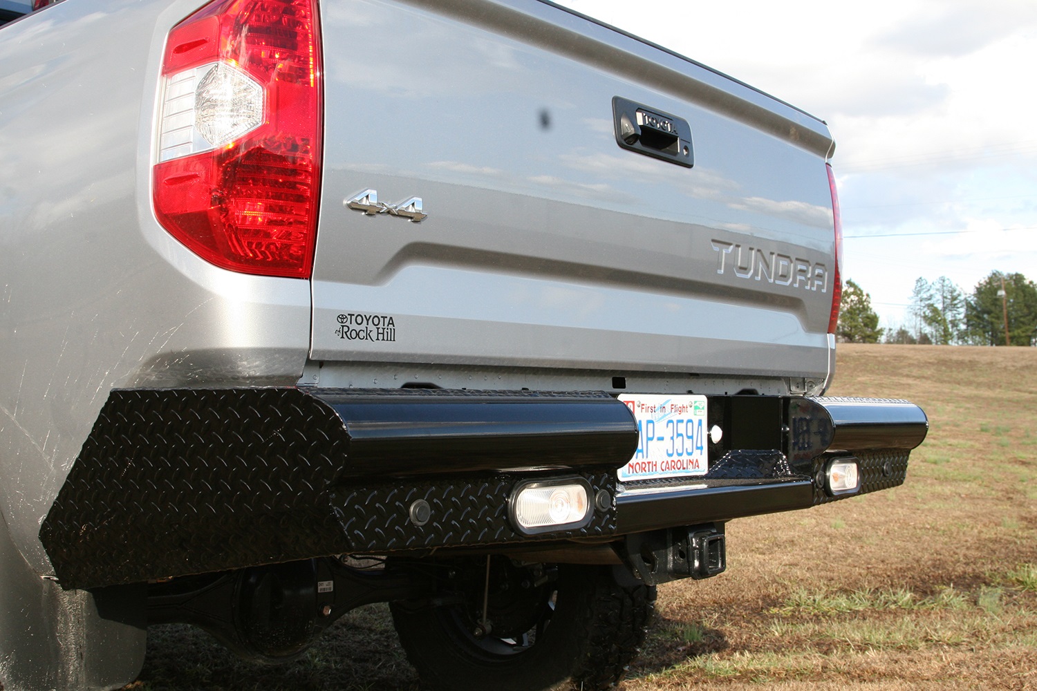 2007-2013 Toyota Tundra Rear Ranch Bumper | Fab Fours