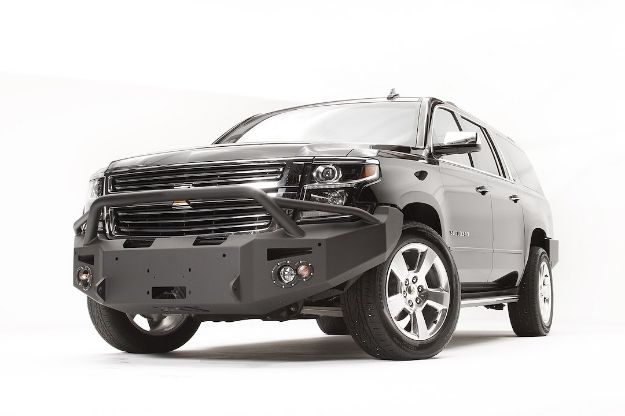 2015-2020 Chevy Suburban Winch Bumper w/ Pre-runner Guard | Fab Fours