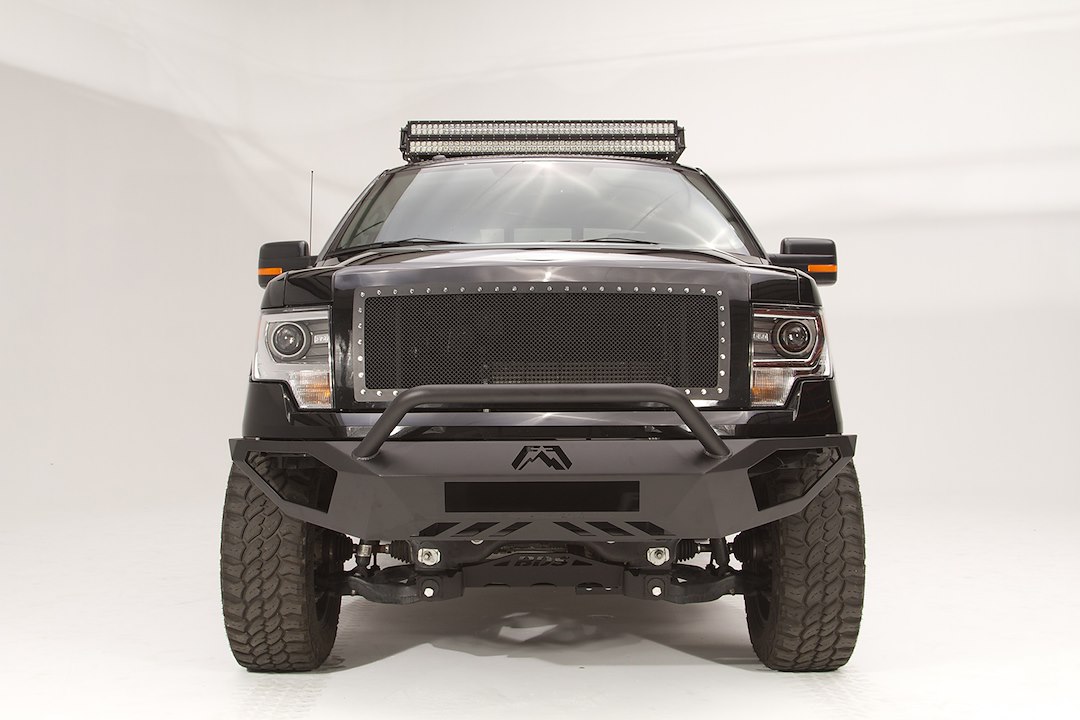2009-2014 Ford F150 Vengeance Front Bumper w/ Pre-Runner Guard | Fab Fours