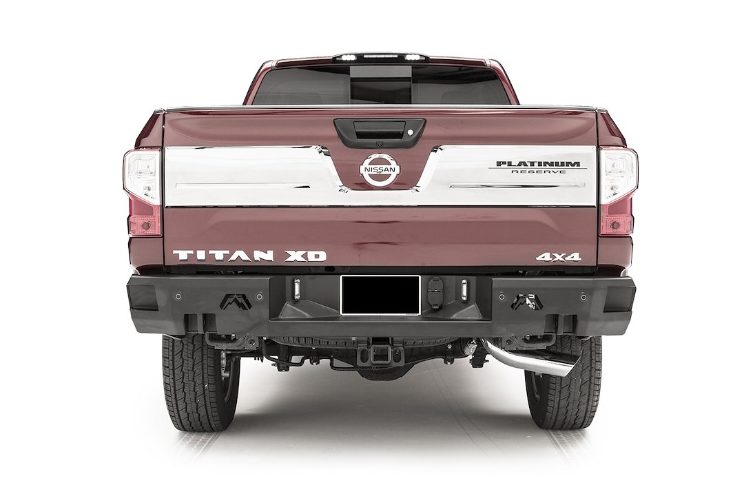 2016-2020 Nissan Titan XD Rear SENSOR Bumper | Fab Fours