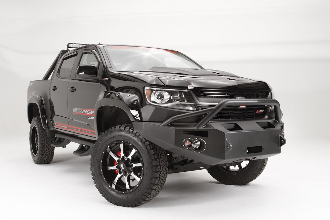 2015-2020 Chevrolet Colorado Winch Bumper w/ Pre-Runner Guard | Fab Fours