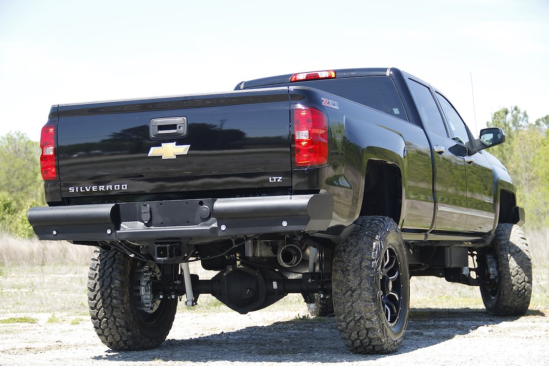2015-2019 Chevy/GMC HD Rear ELITE Ranch Bumper (2500 - 3500) | Fab Fours