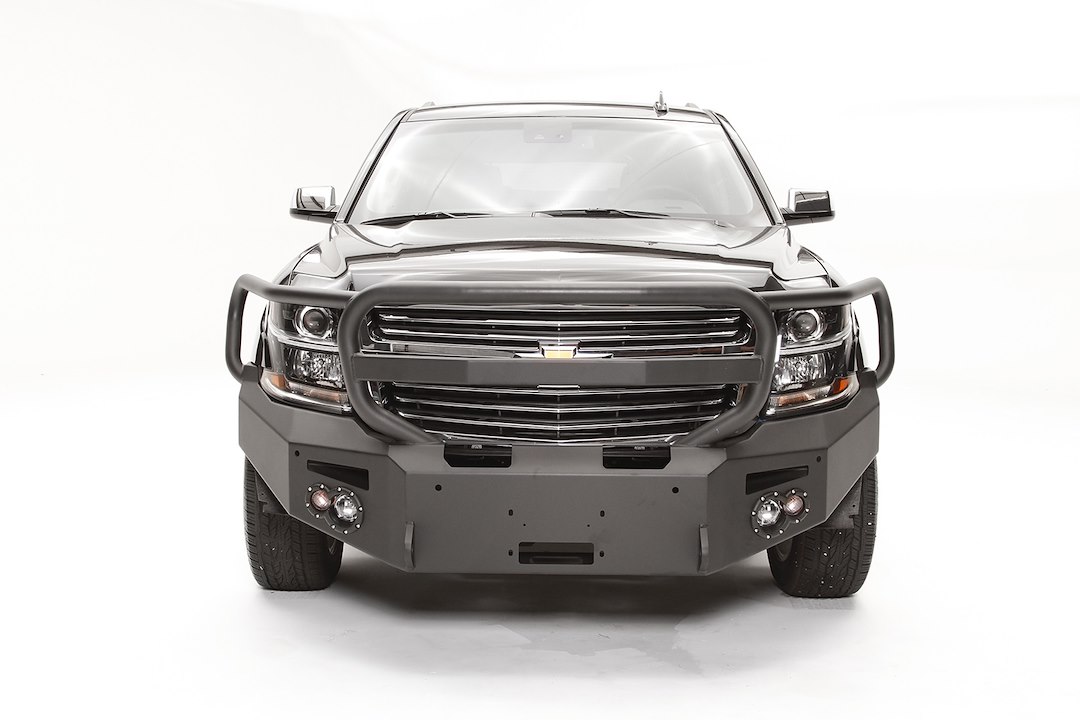 2015-2020 Chevy Suburban Winch Bumper w/ Full Grill Guard | Fab Fours