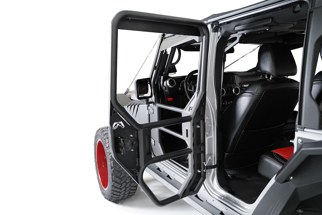 2007-2018 Jeep JK Rear Tube Doors | Fab Fours