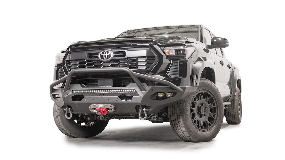 Matrix Series Front Winch Bumper w/ Pre-Runner Guard 2024 Toyota Tacoma ...