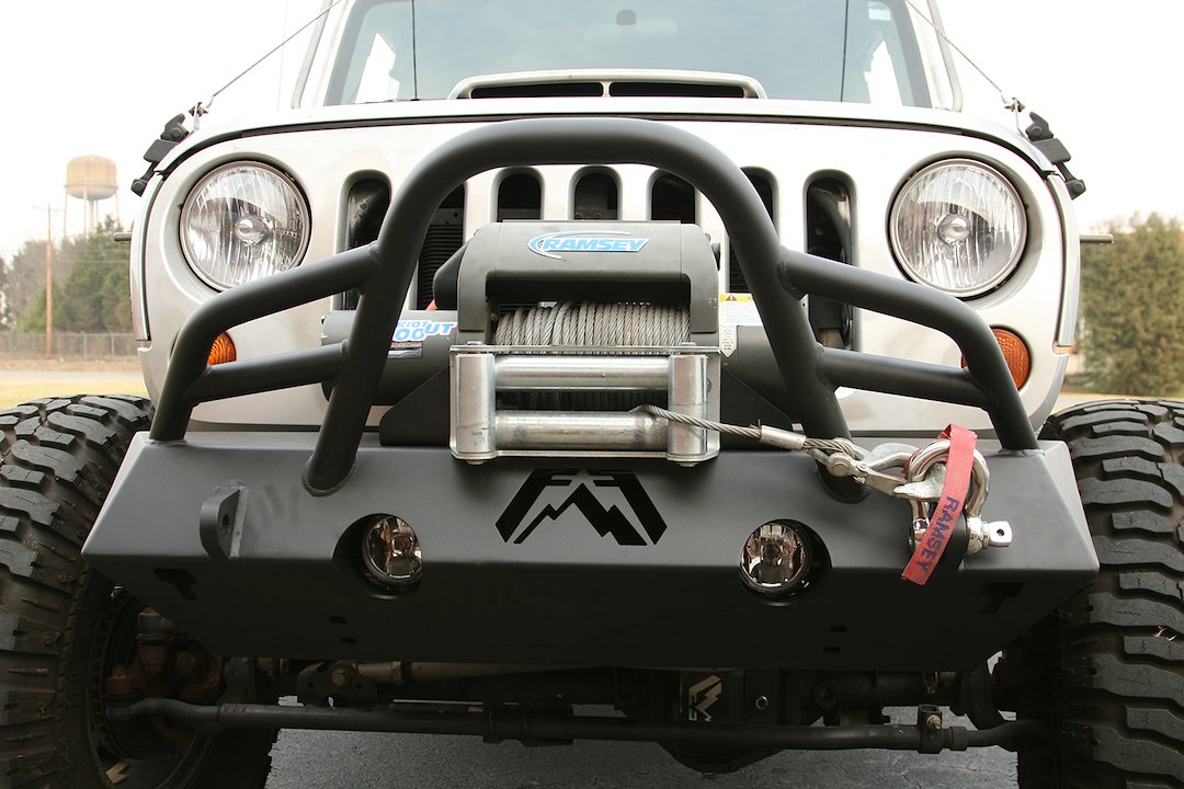 hardcore stubby winch bumper | Fab Fours