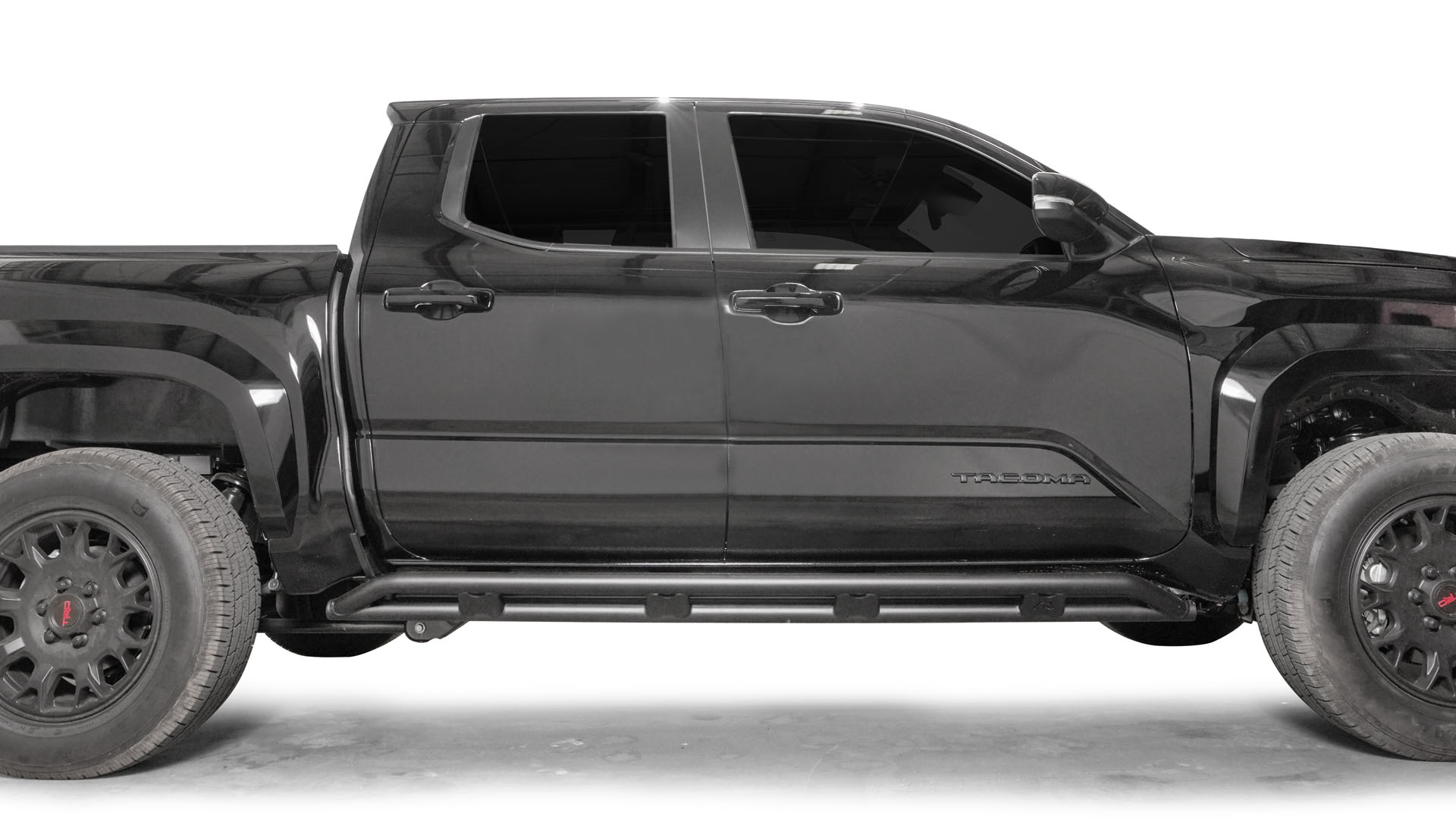 2024 Toyota Tacoma 4 Door Tube Rock Sliders | Fab Fours