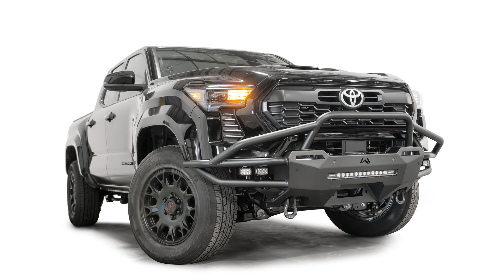 Front Winch Bumper w/ Pre-Runner Guard 2024 Toyota Tacoma | Fab Fours